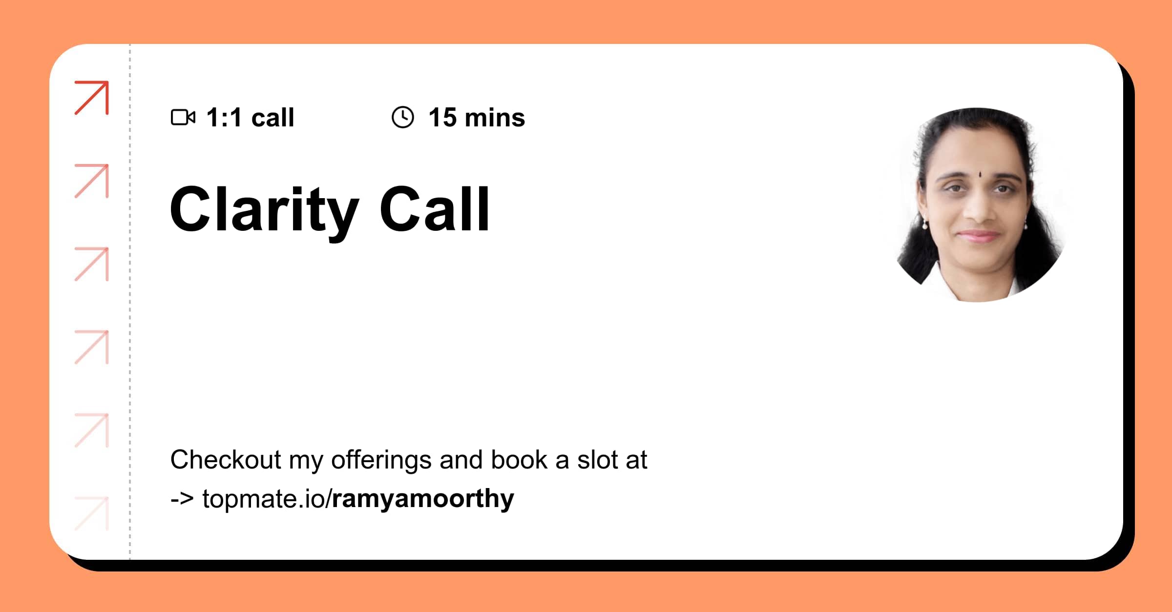 Clarity Call with Ramya R Moorthy
